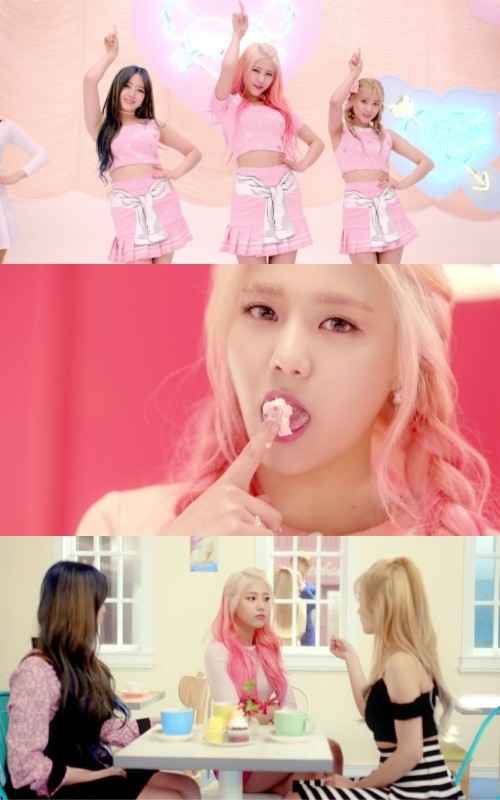 AOA Cream官网发布了新歌《I’m Jelly BABY》MV的预告片-新闻资讯-高贝娱乐