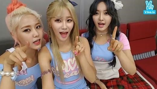 女团AOA小分队AOA Cream做客直播软件Vapp-新闻资讯-高贝娱乐