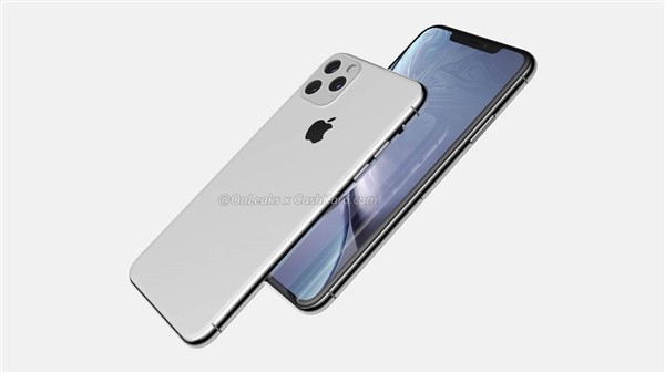 外媒曝光苹果iPhone 11和 iPhone 11 Max的CAD渲染图：方形后置三摄-新闻资讯-高贝娱乐