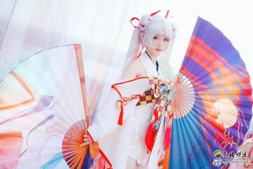 国内COSER“yui金鱼”新作COS《阴阳师》不知火：曾经是闻名天下歌姬-新闻资讯-高贝娱乐
