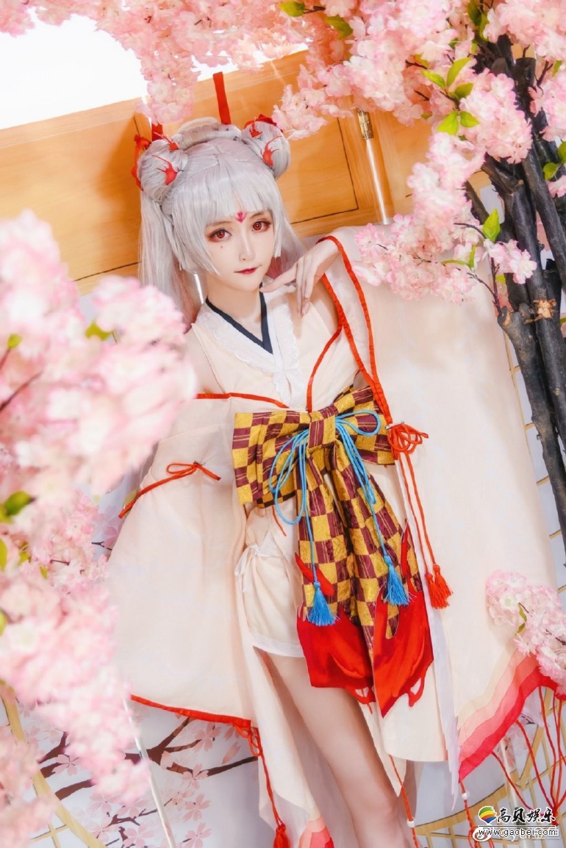 国内COSER“yui金鱼”新作COS《阴阳师》不知火：曾经是闻名天下歌姬-新闻资讯-高贝娱乐